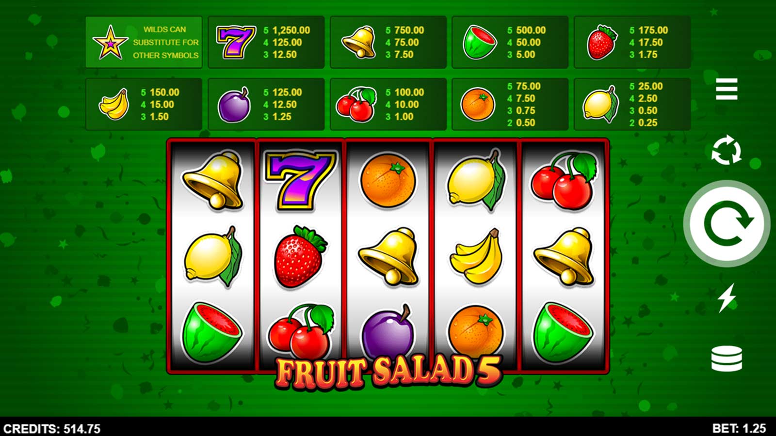 Fruit Salad 5-Line - LVBet.com
