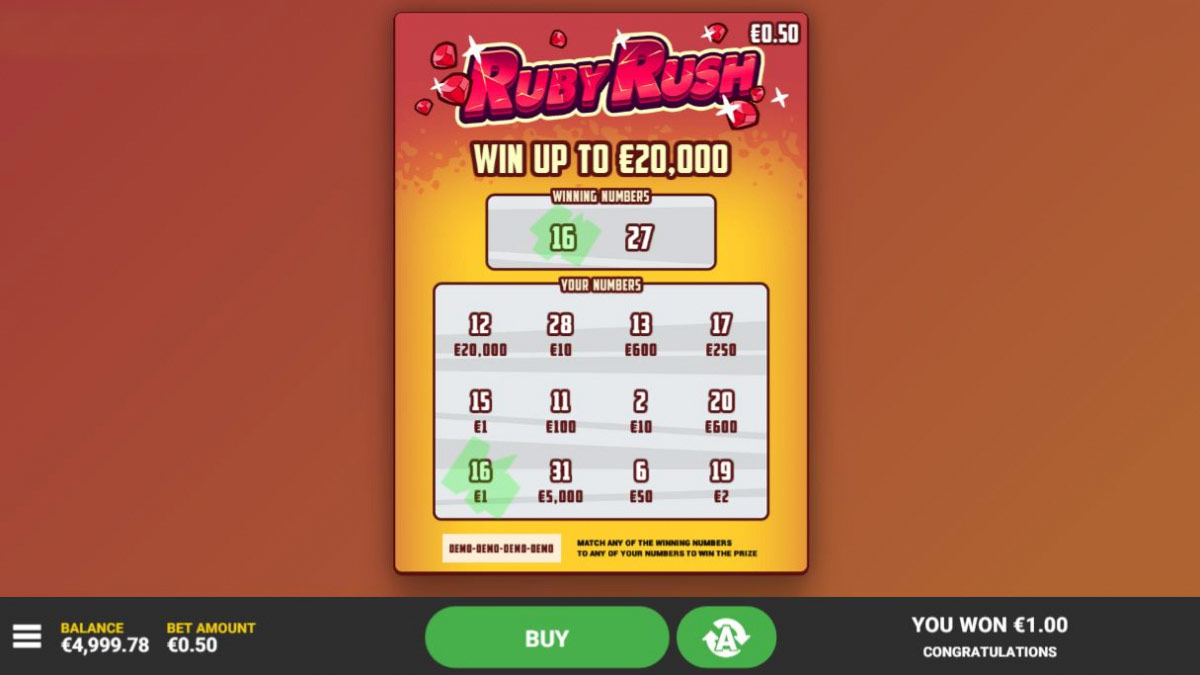 Ruby Rush - LVBet.com