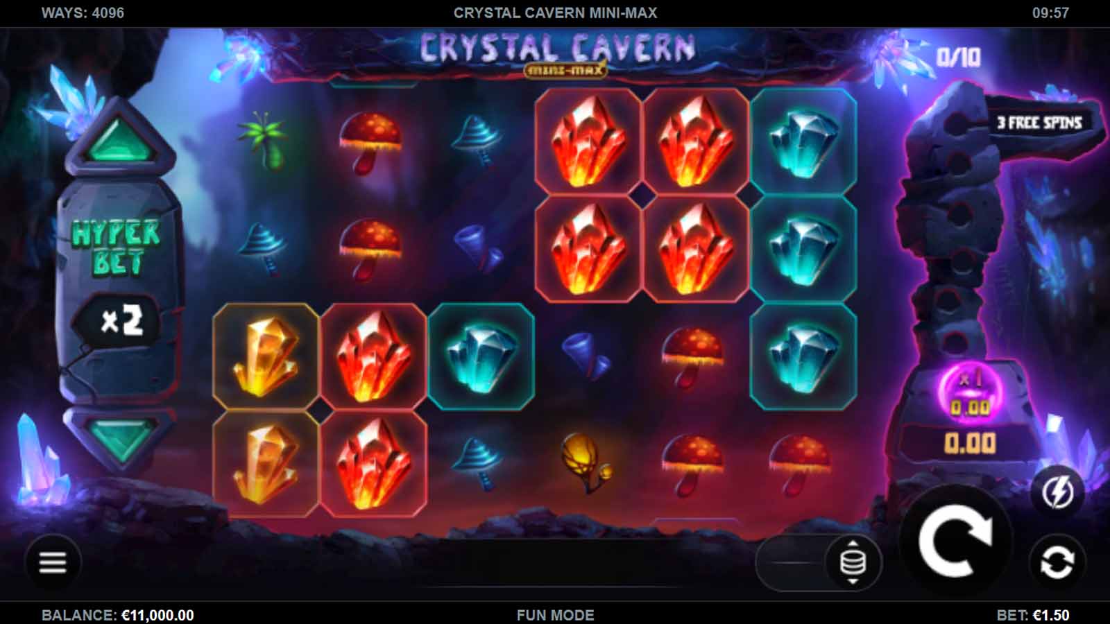 Crystal Cavern Mini-Max - LVBet.com