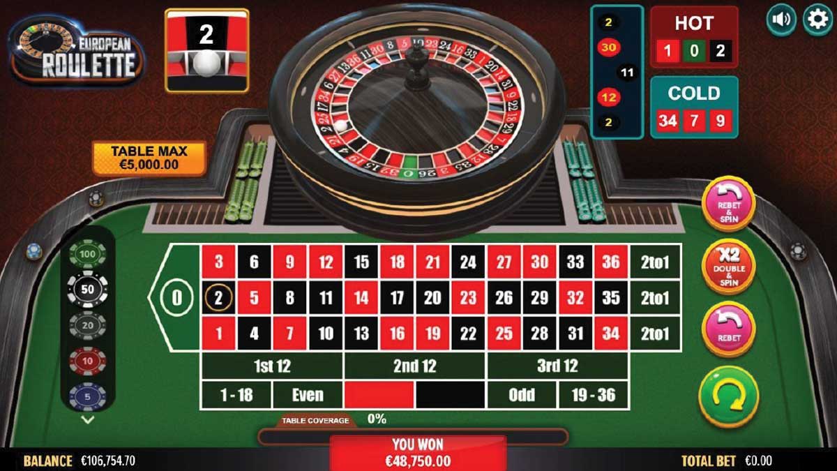 European Roulette - LVBet.com