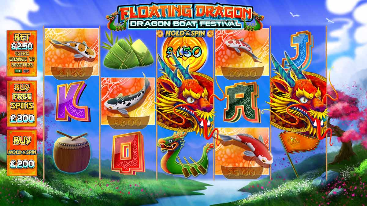 Floating Dragon - Dragon Boat Festival - LVBet.com