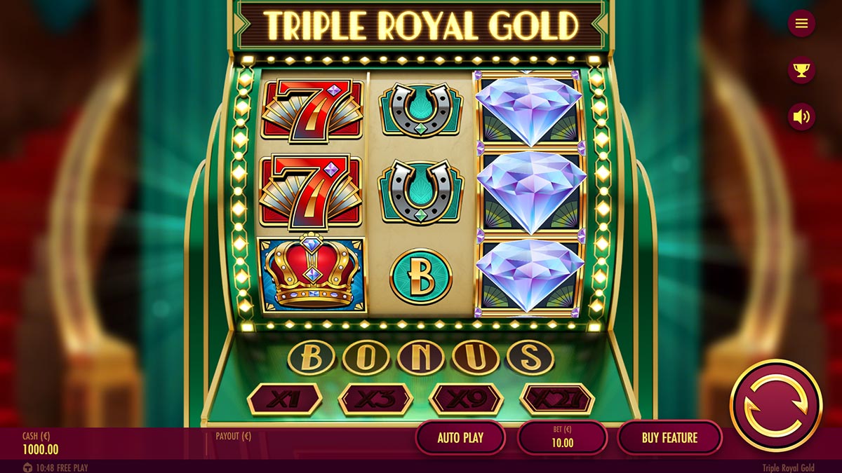 Triple Royal Gold - LVBet.com