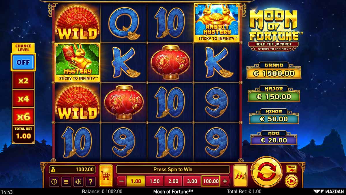 Moon of Fortune - LVBet.com